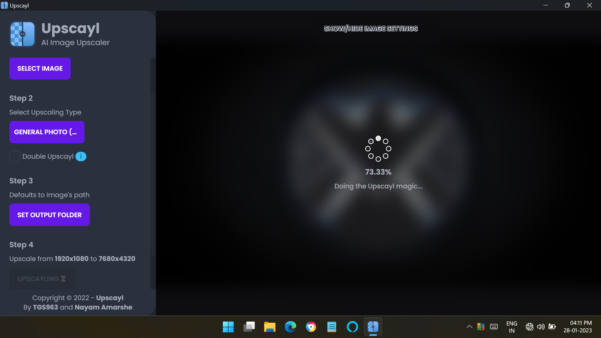 Not upscaling images/ Not working · Issue #213 · upscayl/upscayl · GitHub