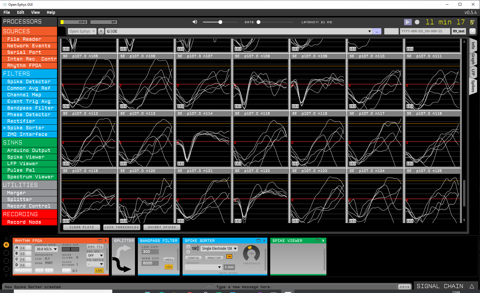 Spike Viewer time window is off-center · Issue #454 · open-ephys/plugin ...