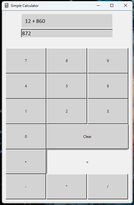 GitHub - Dan-Mihaylov/calculator: Simple Tkinter Calculator