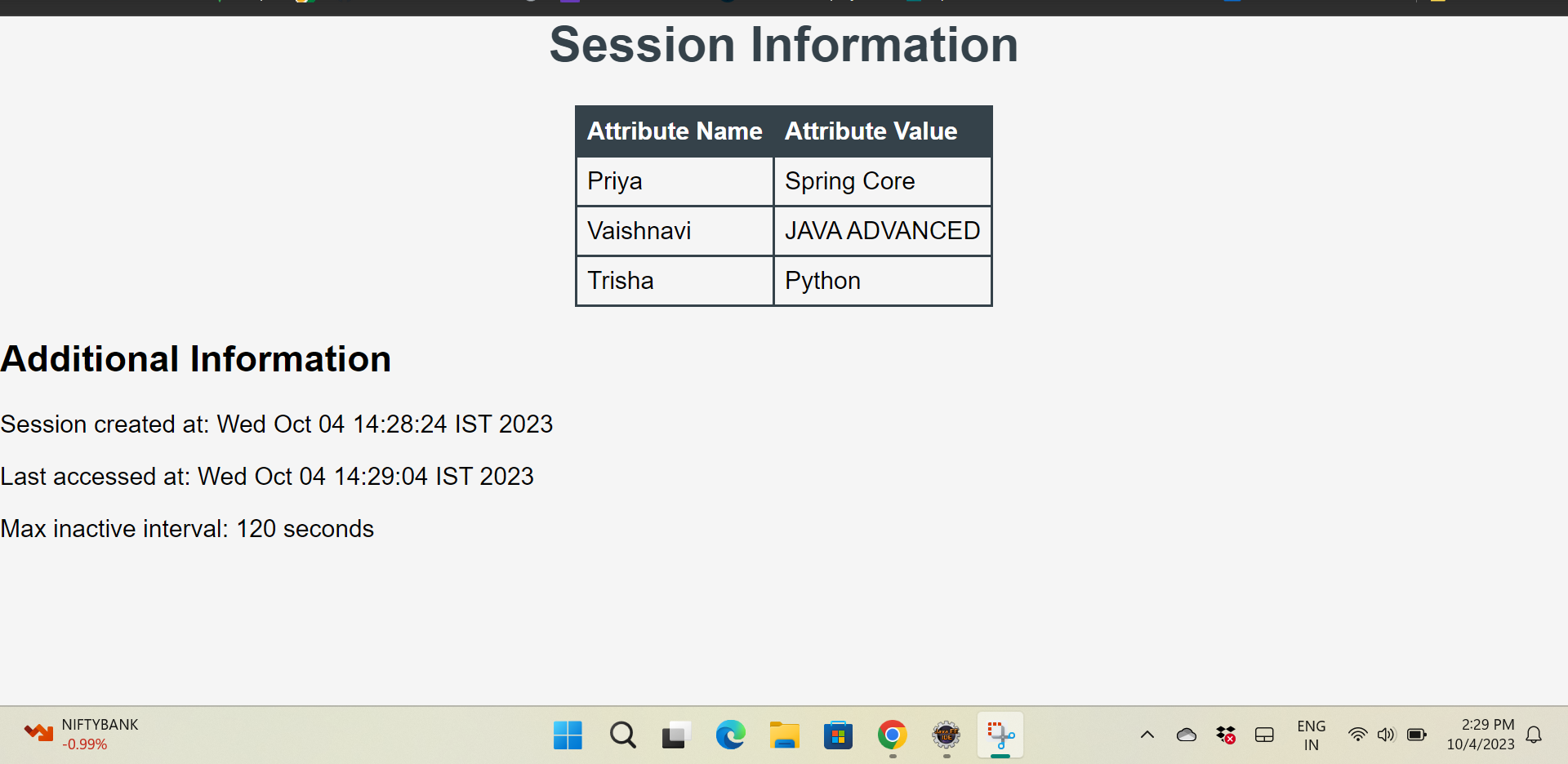 GitHub - VaishnaviSh14/SessionTrackingInServlet: Welcome to the "Bookstore - Your Literary ...