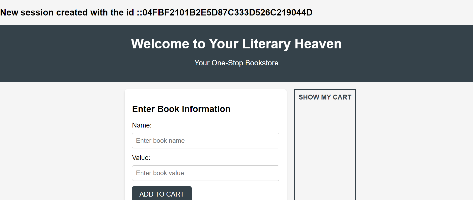 GitHub - VaishnaviSh14/SessionTrackingInServlet: Welcome to the ...