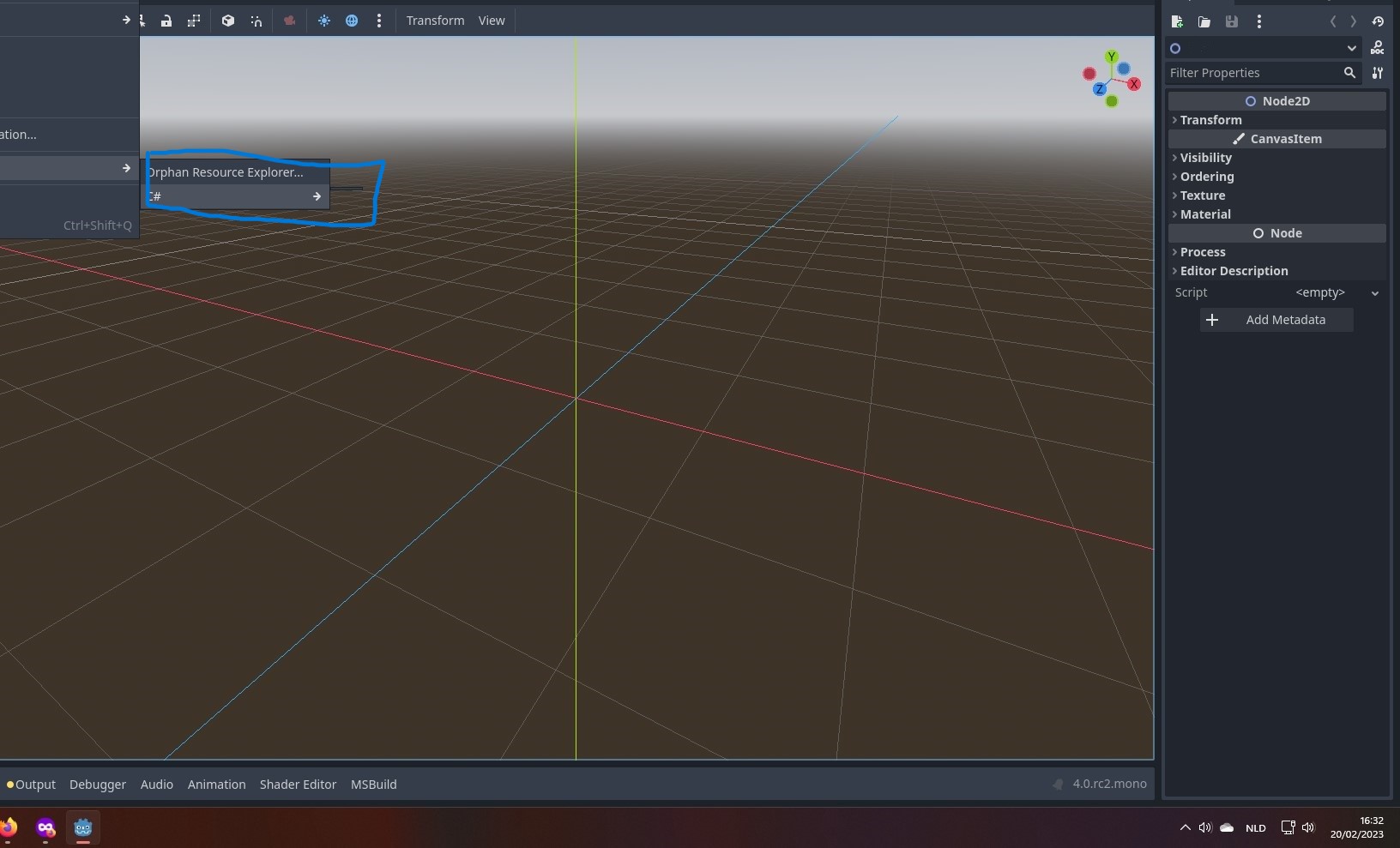4.0 rc 2.0 project setting tools C sharp freezes program. · Issue #73568 · godotengine/godot ...