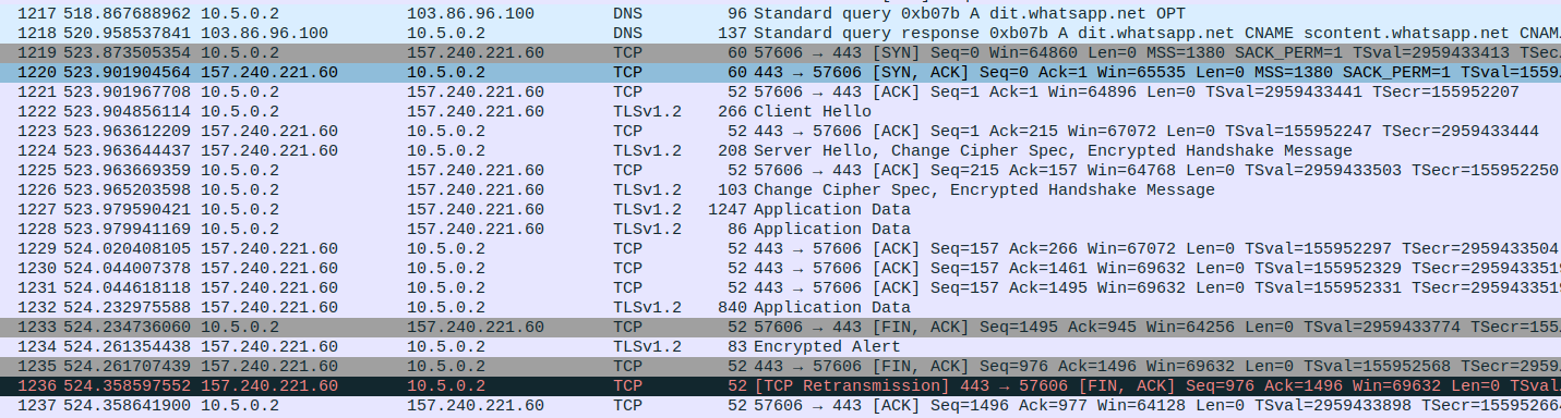 Wireshark Logs Is Content Really Going Via The Proxy · Issue 144 · Whatsapp Proxy · Github