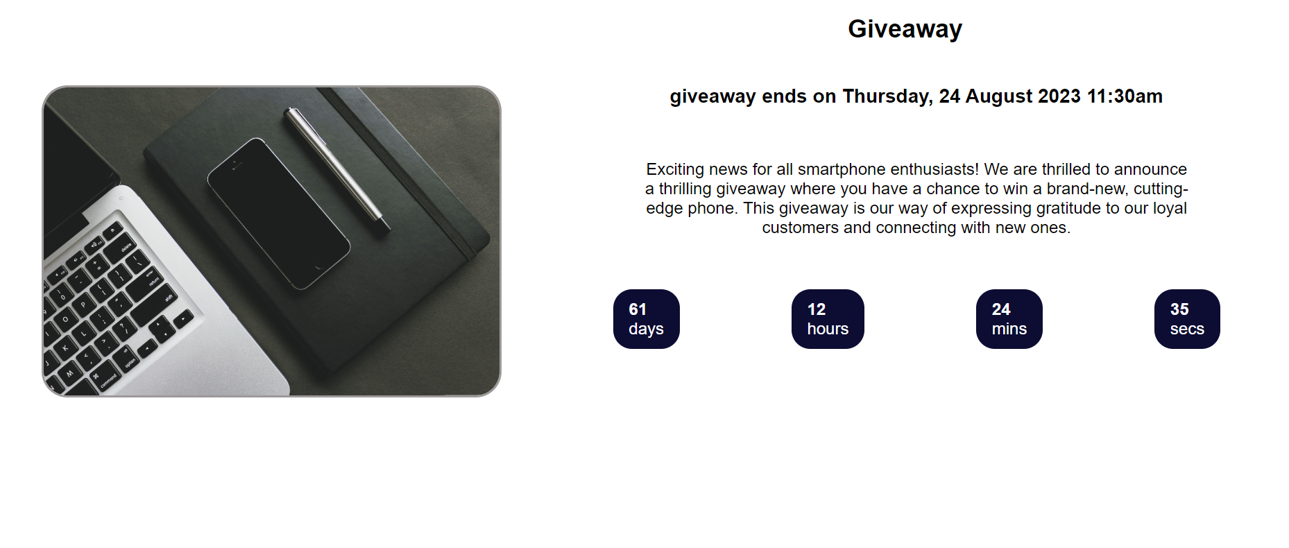 Giveaway Project under JS projects · Issue #2620 · pranjay-poddar/Dev-Geeks · GitHub