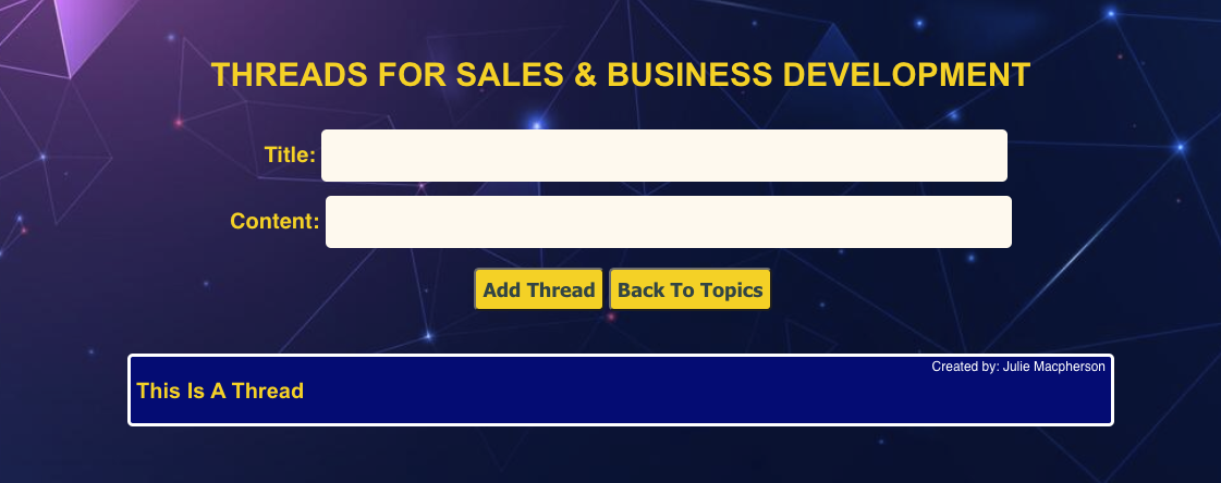 GitHub - julie-mac/CareerHub