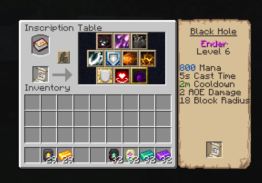 Allthemodium, Vibranium and Unobtainium spell books spell slots not ...