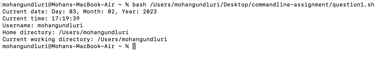 GitHub - mohangundluri2510/commandline-assignment