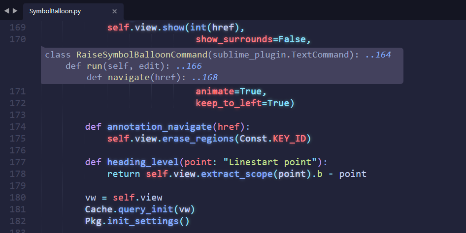 GitHub - matsukido/SymbolBalloon: Plugin for Sublime Text 4 that ...