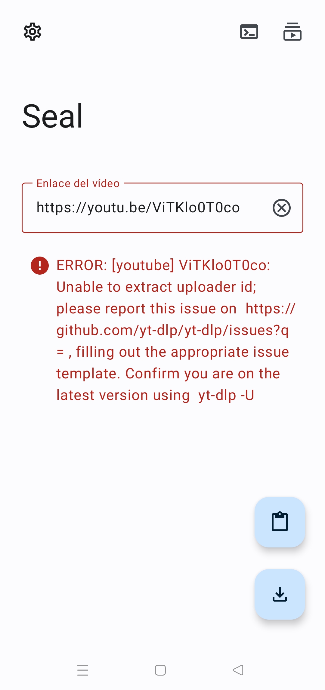 [Bug Report] Failed to download · Issue #598 · JunkFood02/Seal · GitHub
