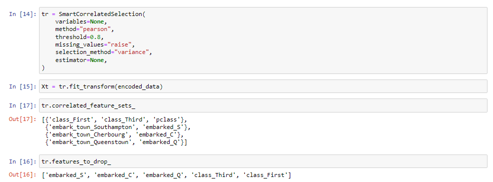 SmartCorrelatedSelection inconsistency in features to drop · Issue #684 · feature-engine/feature ...