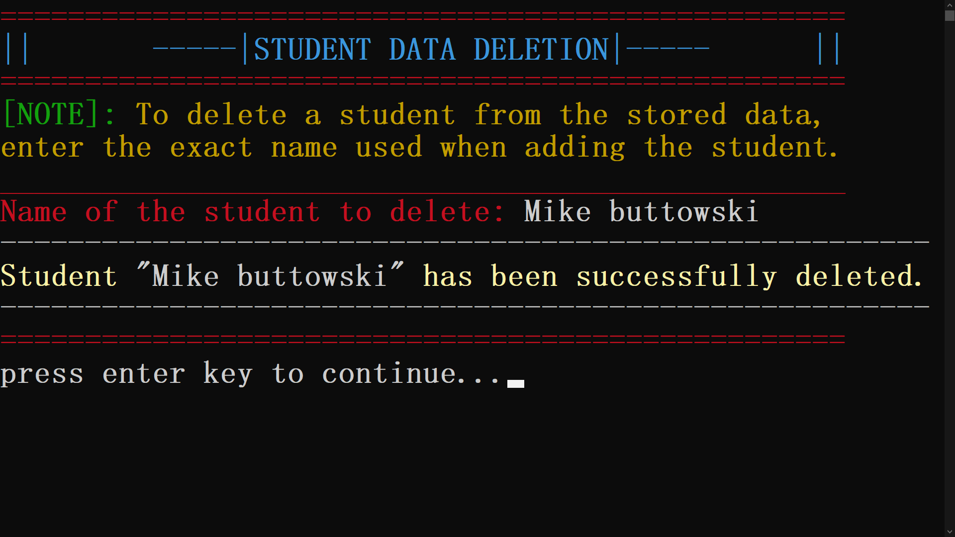 GitHub - JohnCipher777/StudentGrade_SystemTracker: A simple grade system tracker