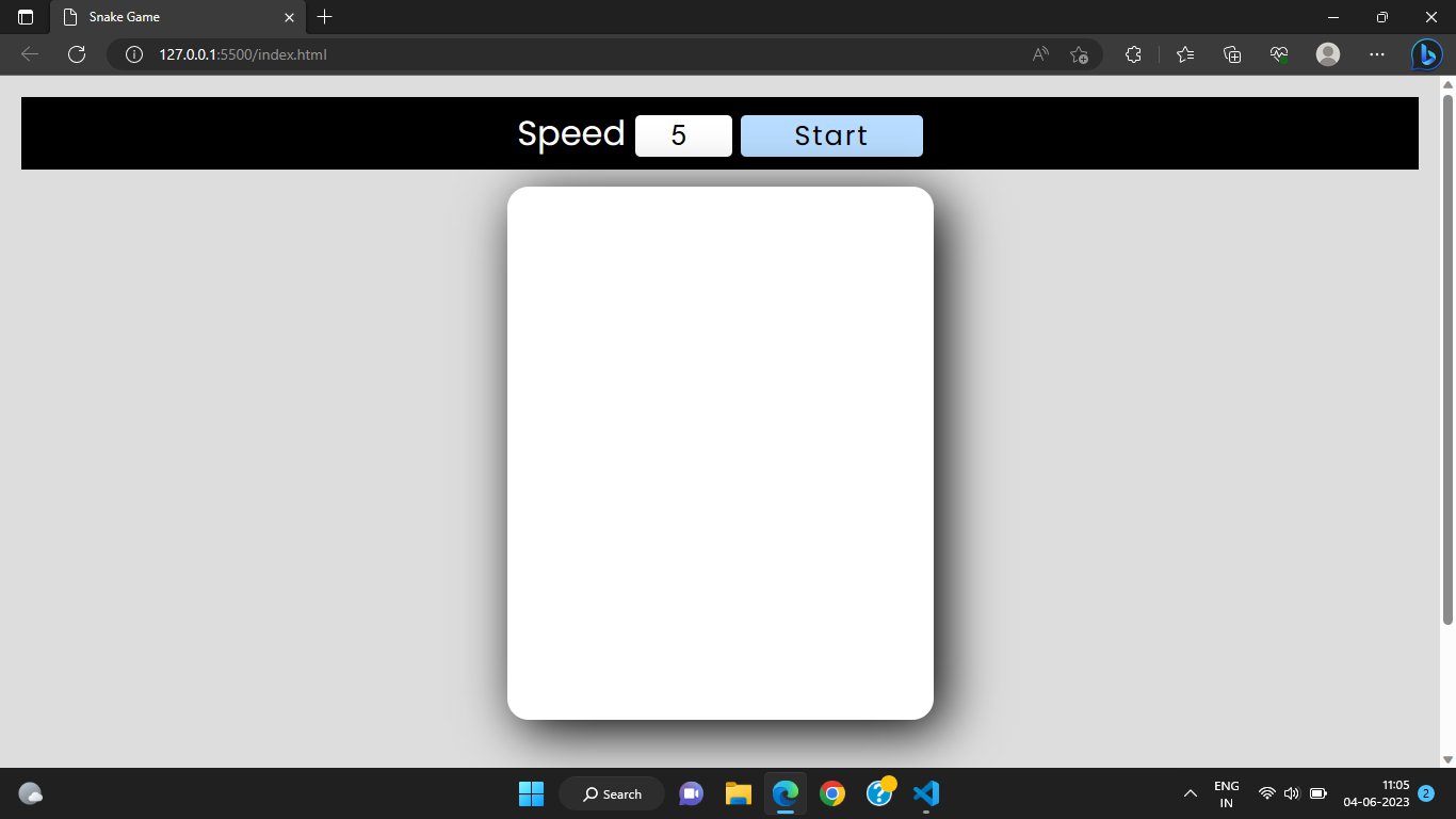 GitHub - tanishahaha/snake-game: The Snake Game is created using Html ...