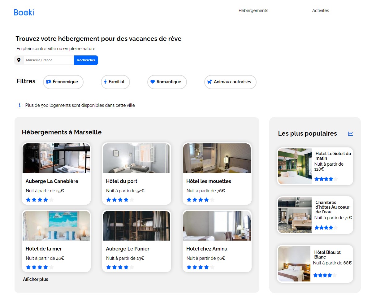 GitHub - Lea92700/OpenClassroomsProjet2: Lien du site Booki