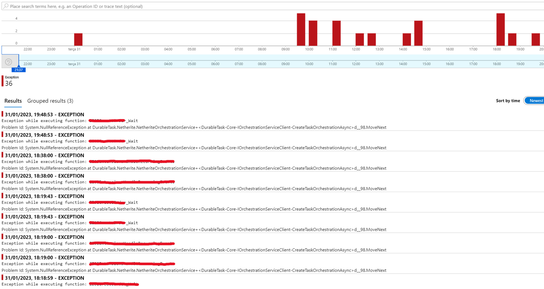 Occasional failures to start new orchestrations · Issue #223 · microsoft/durabletask-netherite ...