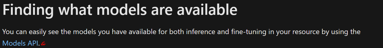 Small issues found on Azure OpenAI models Document · Issue #103916 · MicrosoftDocs/azure-docs ...