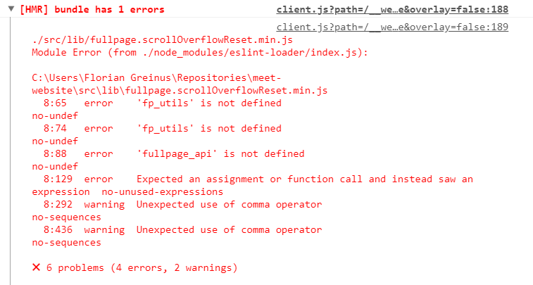 Missing window-defines when trying to load scrollOverflowReset extension in gatsby (SSR React ...