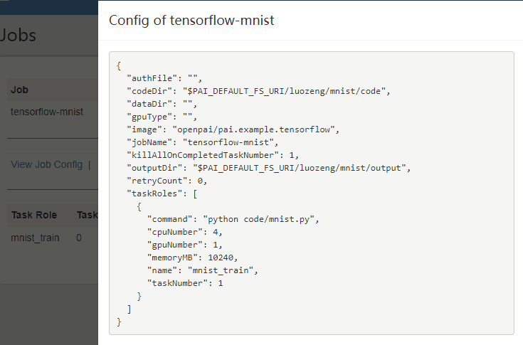 job submit · Issue #1695 · microsoft/pai · GitHub