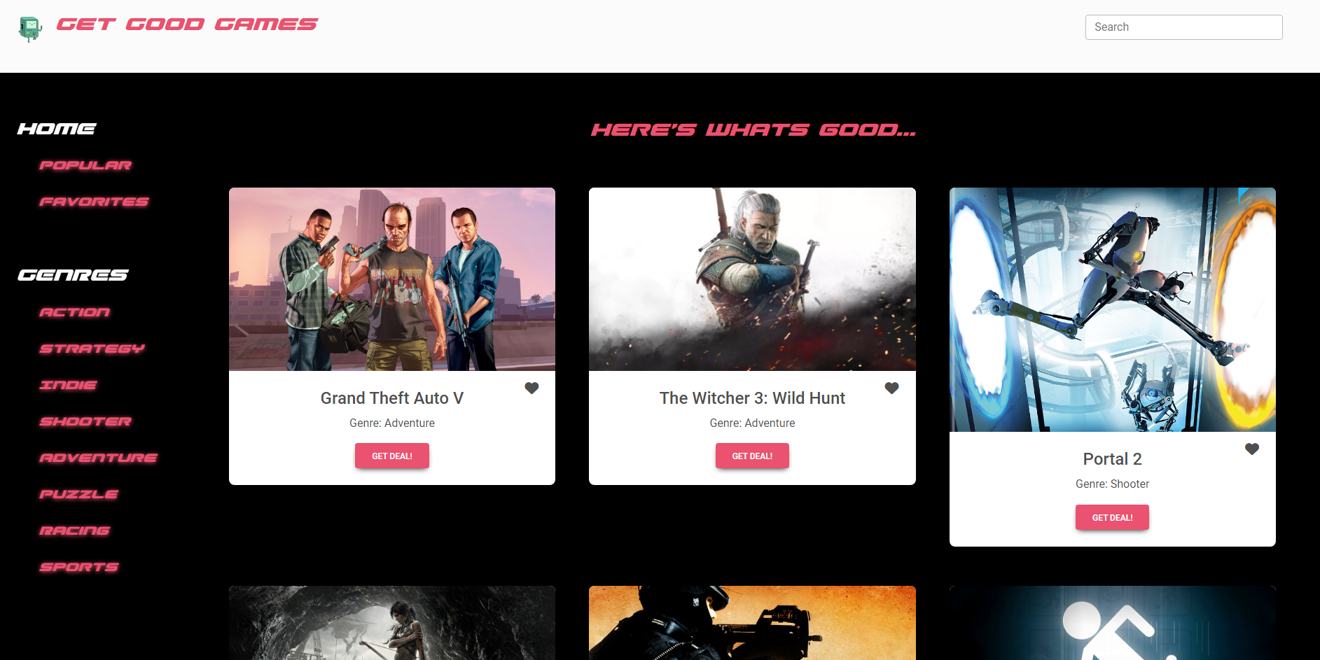GitHub - Frank-Colorado/get-good-games