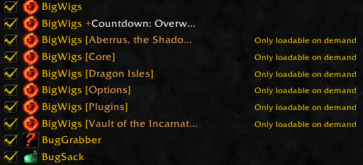 [ADDON_ACTION_BLOCKED] AddOn 'BigWigs' tried to call the protected function 'MultiBarBottomLeft ...