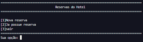 GitHub - GuilhermeBauer16/Sistema_de_reservas_hotel: Um sistema de reservas de hotel com a ...