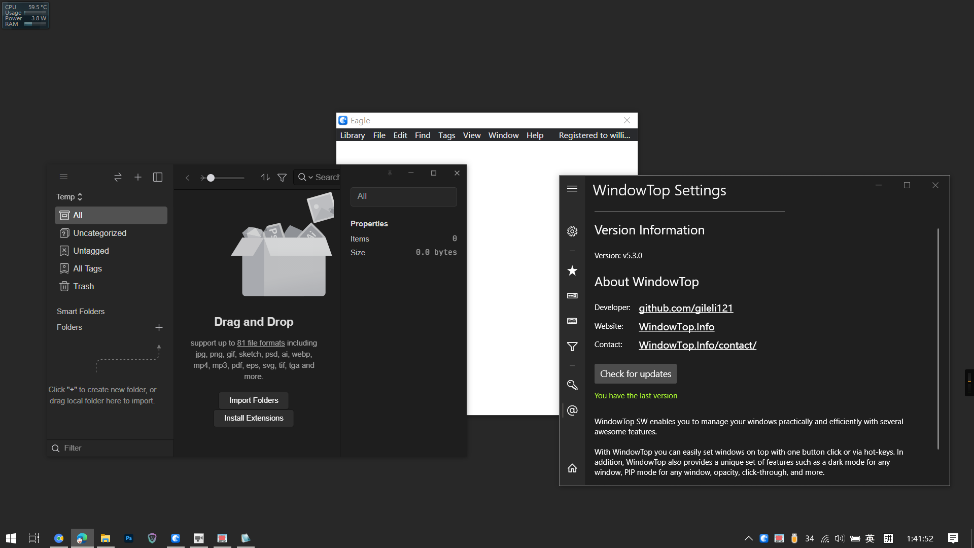 Incompatible with some program(not function wise) · Issue #98 · WindowTop/WindowTop-App · GitHub