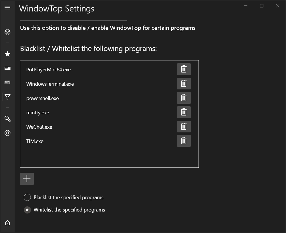 Incompatible with some program(not function wise) · Issue #98 · WindowTop/WindowTop-App · GitHub