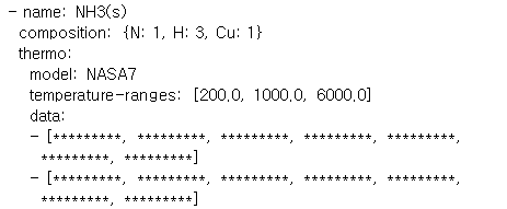 Question. Trying to implement NH3-SCR mechanism through the Cantera... · Issue #1431 · Cantera ...