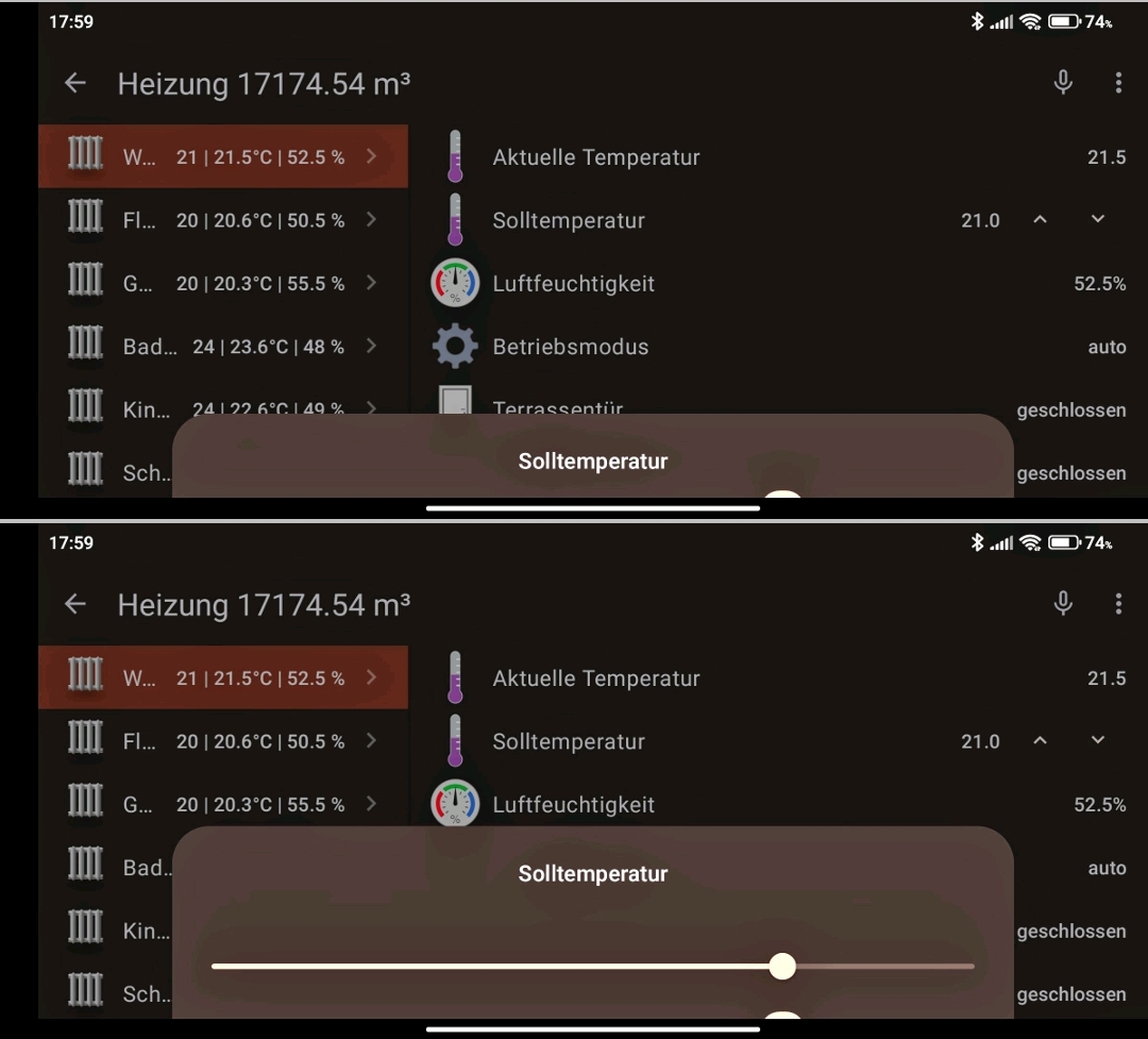 Selection bottom sheet not expanded in landscape mode · Issue #3168 · openhab/openhab-android ...