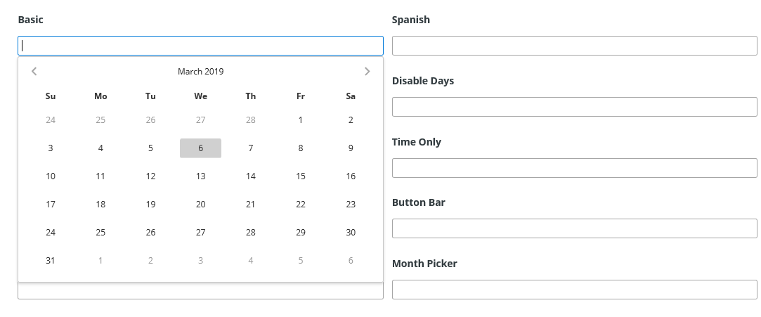 P Calendar Tabindex On Ie Is Wrong · Issue 7341 · Primefacesprimeng · Github