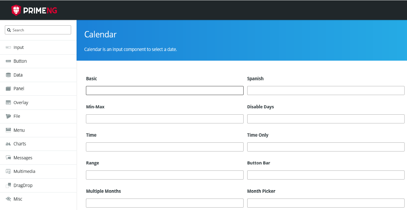 P Calendar Tabindex On Ie Is Wrong · Issue 7341 · Primefacesprimeng · Github 7556