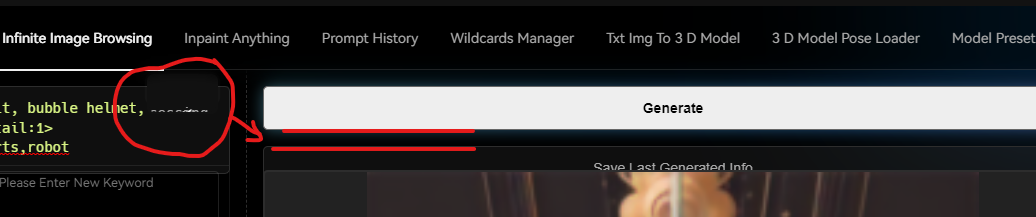 [Bug] Progress bar, dissapears · Issue #145 · lobehub/sd-webui-lobe-theme · GitHub