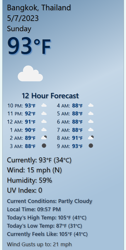 GitHub - DanielFMcKay/Weather-Dashboard: a weather app for displaying current weather and five ...