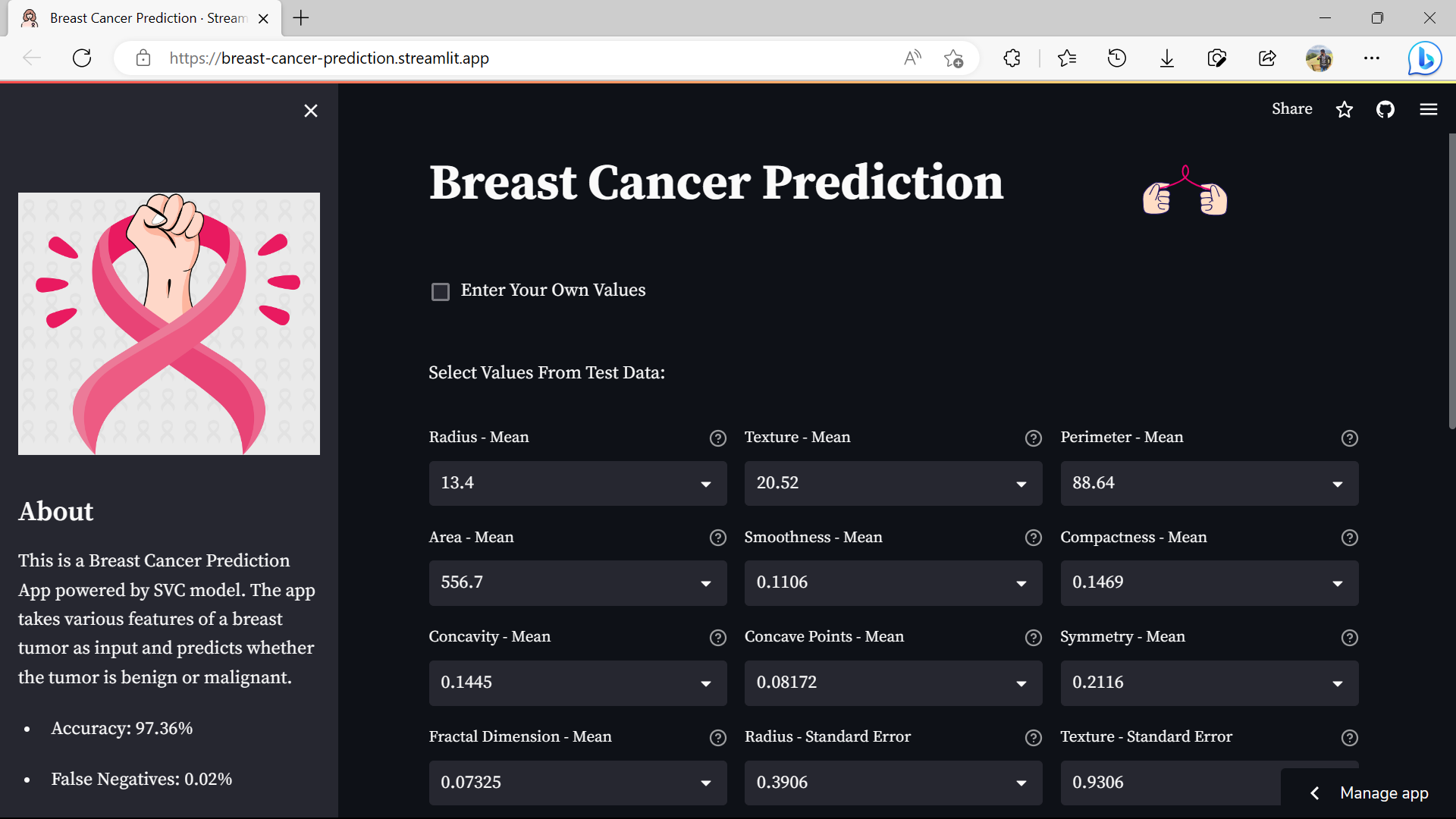 Github Nirmals Workspace Tumor Prediction Tumor Prediction Web App