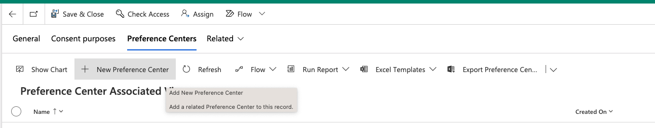 Confusion on whether multiple preference centers are supported under ...