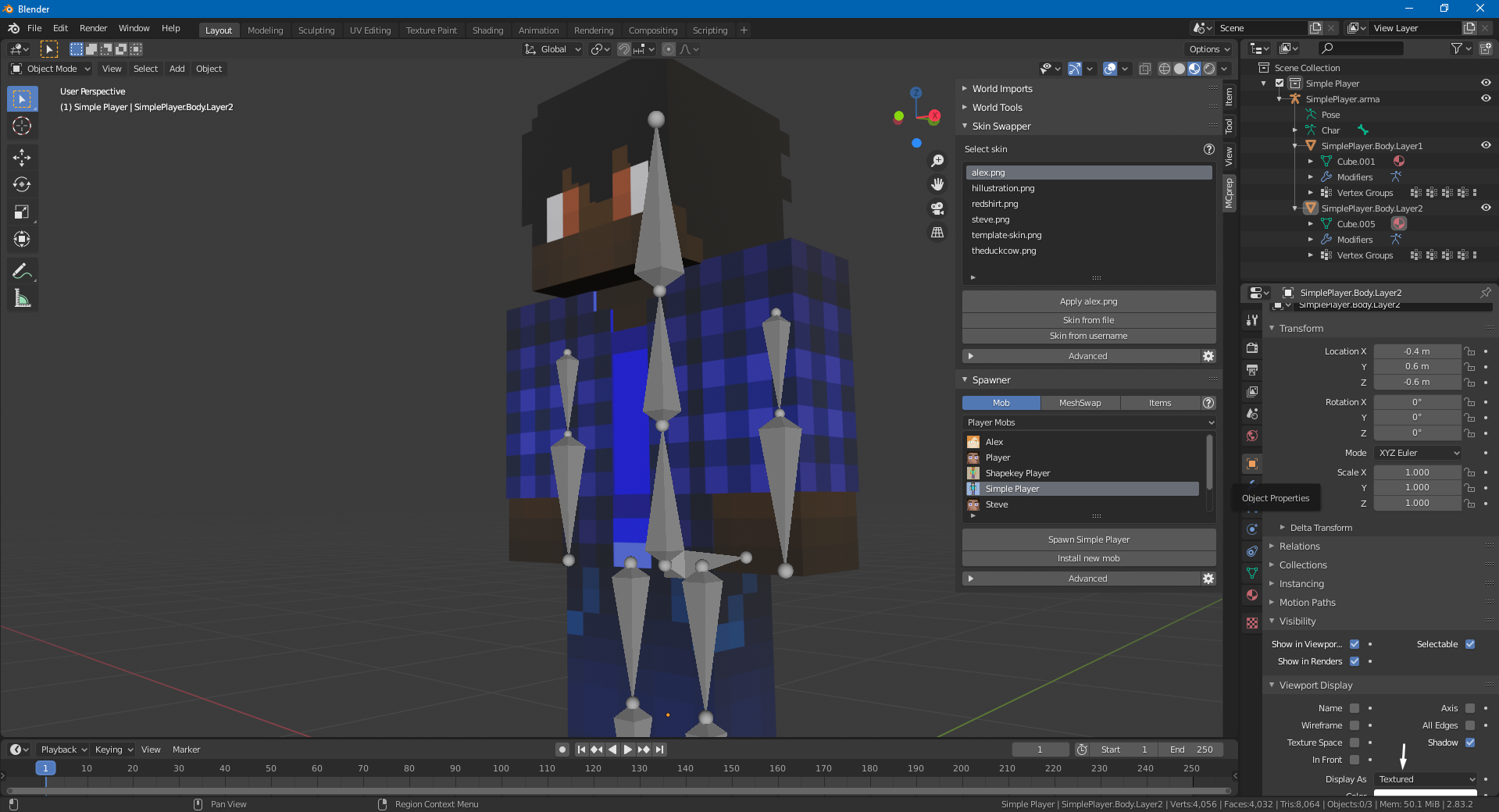 Simple Player: Second layer on skin not showing · Issue #139 · Moo-Ack ...