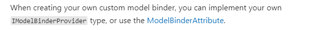 Custom ModelBinder and complex objects deserialization · Issue #43095 · dotnet/aspnetcore · GitHub