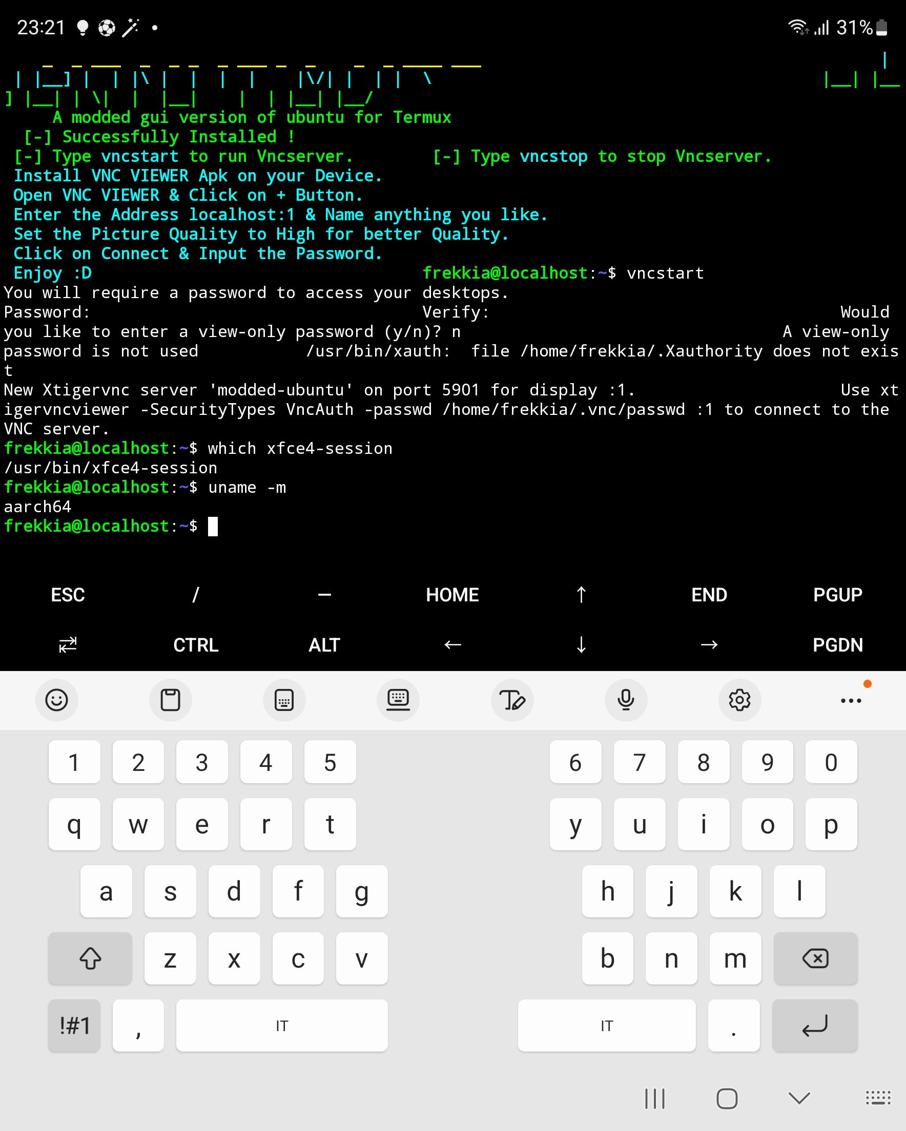 Vnc black screen · Issue #90 · modded-ubuntu/modded-ubuntu · GitHub