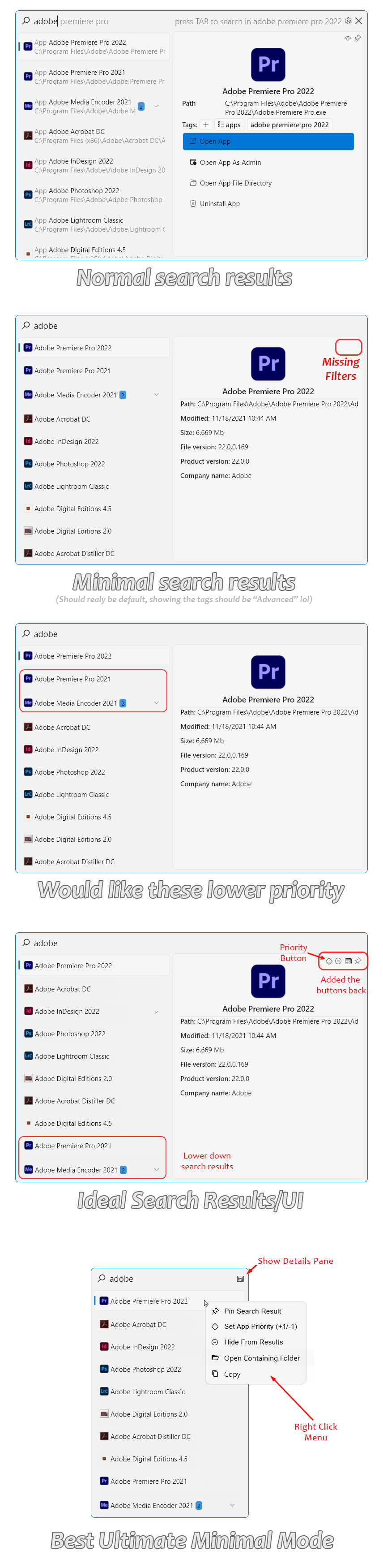 Love the app, almost worth paying for. · Issue #381 · adirh3/Fluent-Search · GitHub