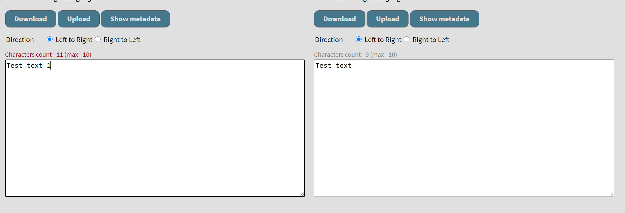 (TIR 8) May impose restrictions on the length of allowed input text if necessary. · Issue #61 ...
