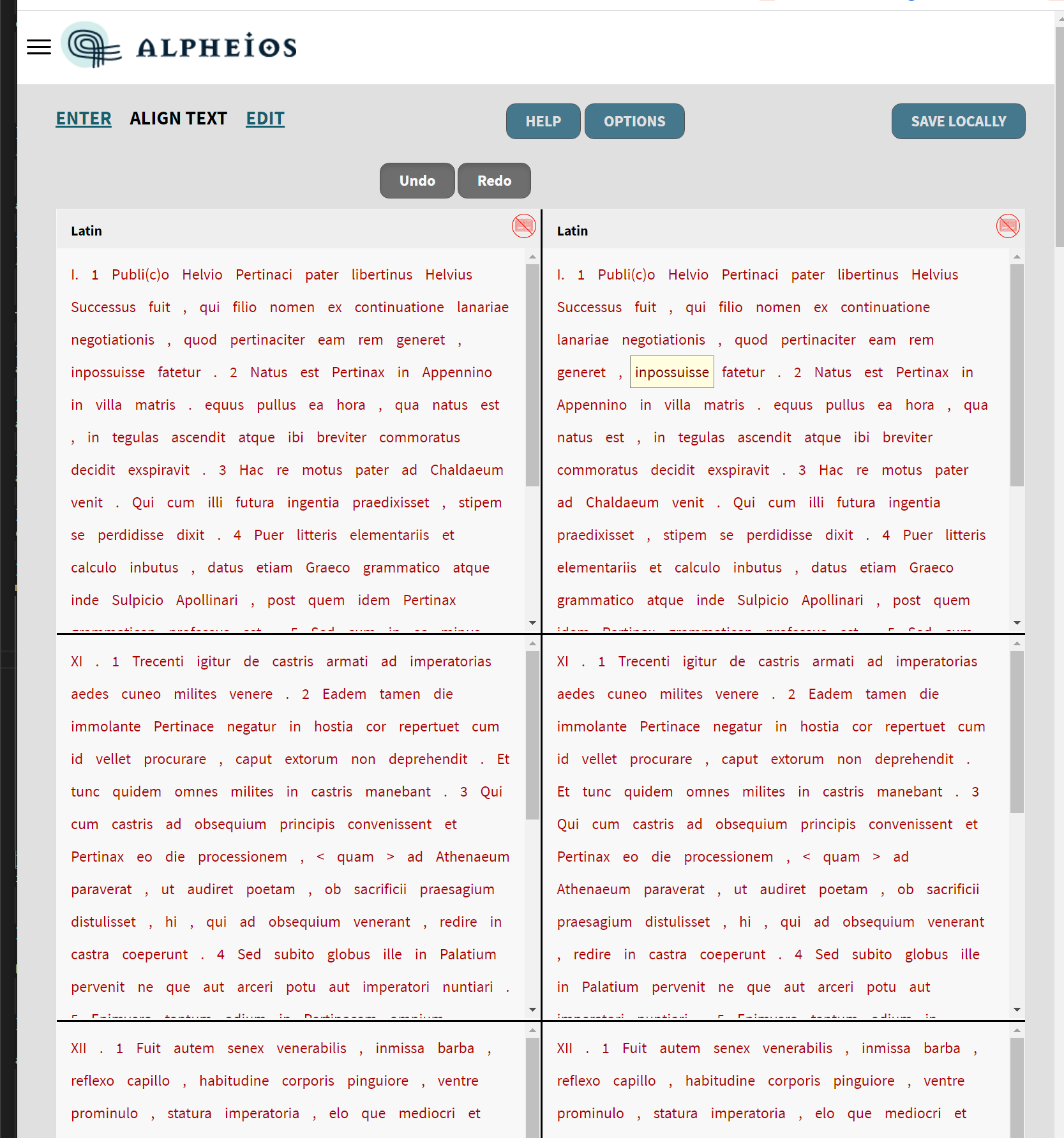 Text not visible in segment block · Issue #234 · alpheios-project/alignment-editor-new · GitHub