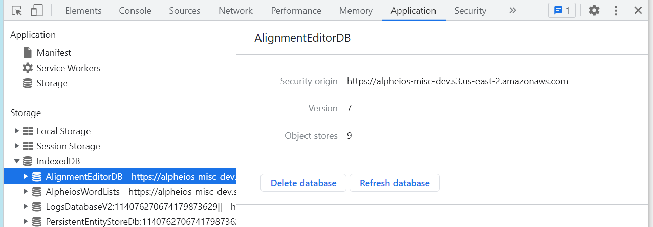 File saved in indexedDB would not load · Issue #588 · alpheios-project/alignment-editor-new · GitHub