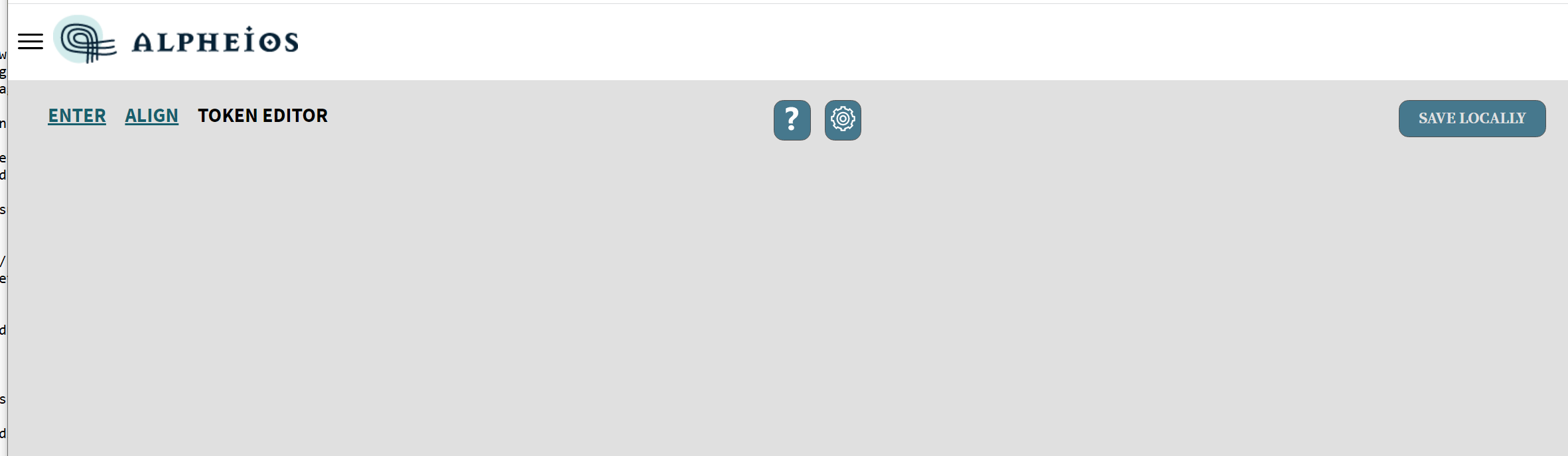Tokens Editor Screen Is Broken · Issue 834 · Alpheios Projectalignment Editor New · Github 