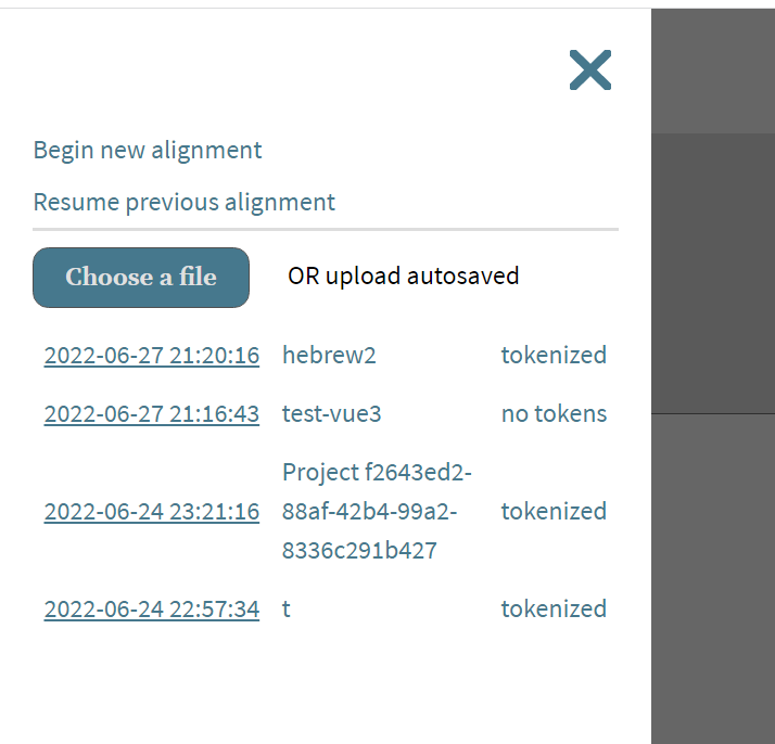 Update Left Side Menu · Issue 836 · Alpheios Projectalignment Editor New · Github 