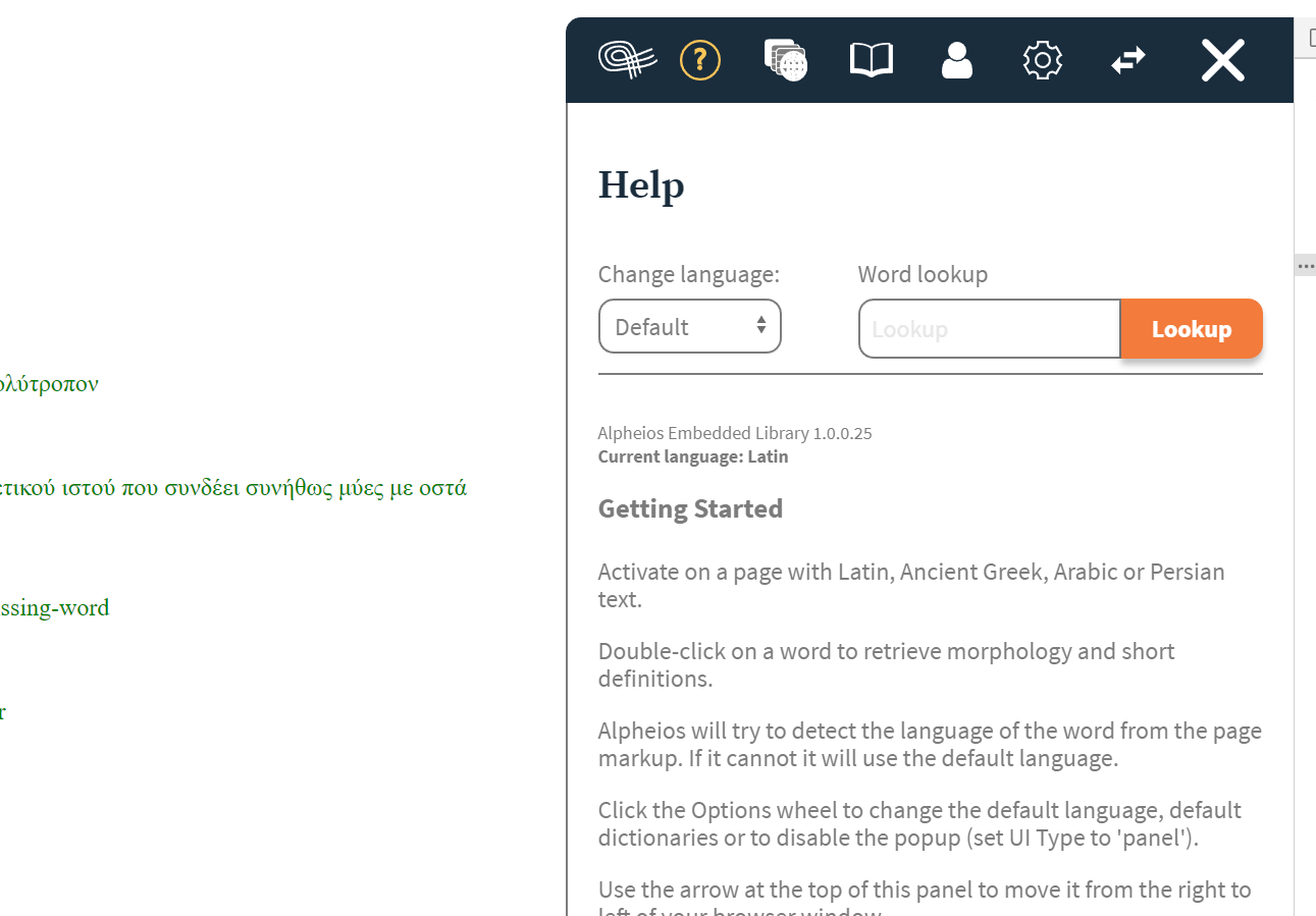 use ? instead of i for info icon · Issue #614 · alpheios-project/components · GitHub