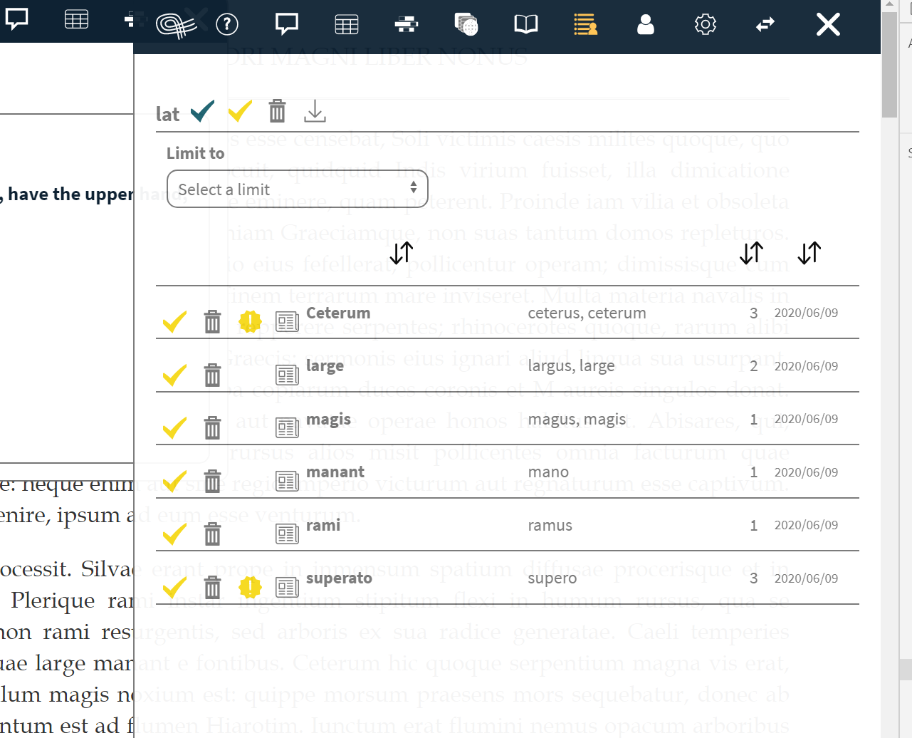 wordlist: current session icon added only for failed lookup · Issue #430 · alpheios-project ...