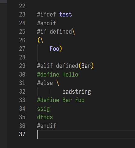Don't Mark Conditional Preprocessor Line as Inactive · Issue #1181 ...