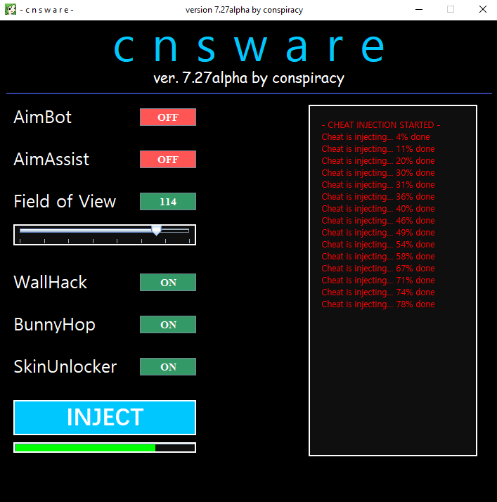 GitHub - conspiracy1337/cnsware: cheat for valorant/csgo