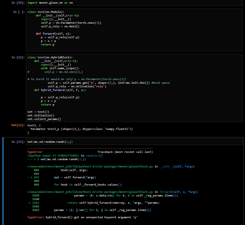 Gluon Adding New Parameters To Learn Error · Issue 17261 · Apachemxnet · Github 5565