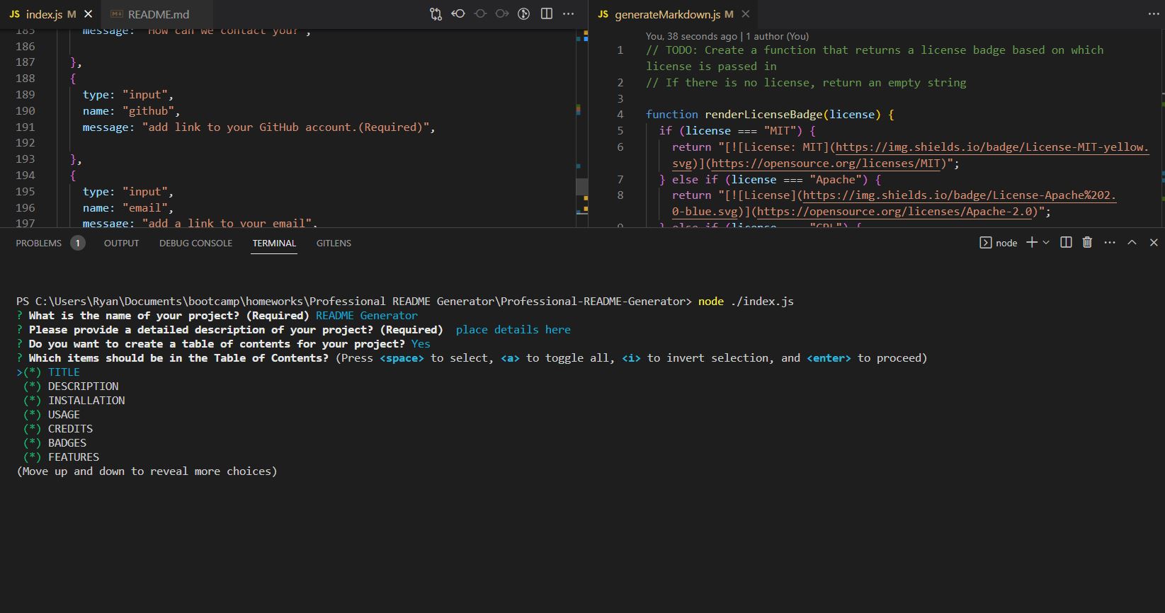 GitHub - ReidRym/Professional-README-Generator GitHub - ReidRym/Professional-README-Generator