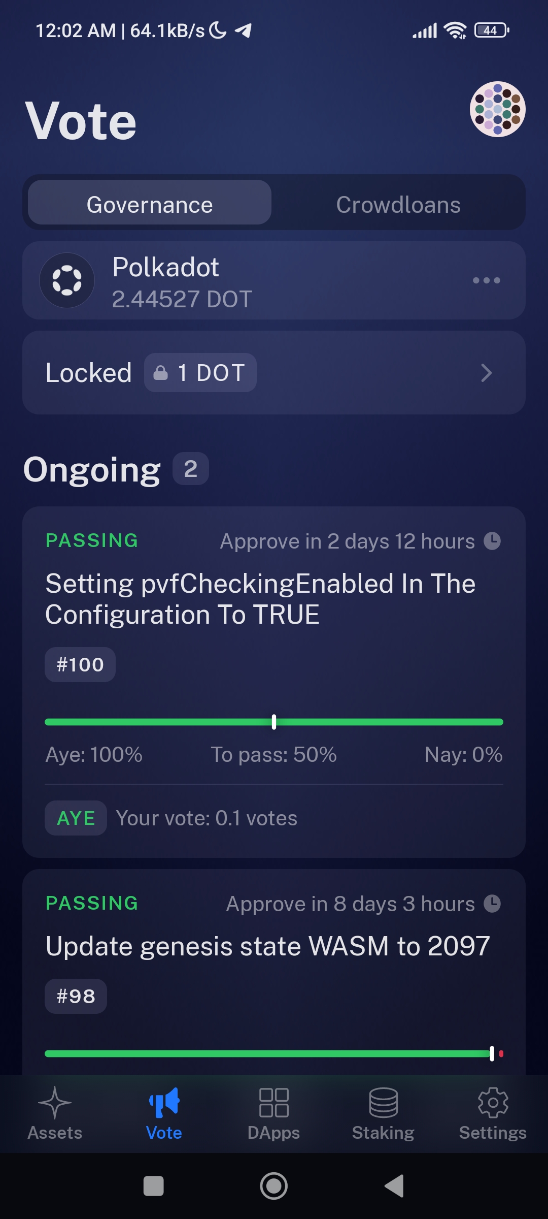 Cross-chain UI, take into account locked tokens in governance · Issue #191 · galacticcouncil ...